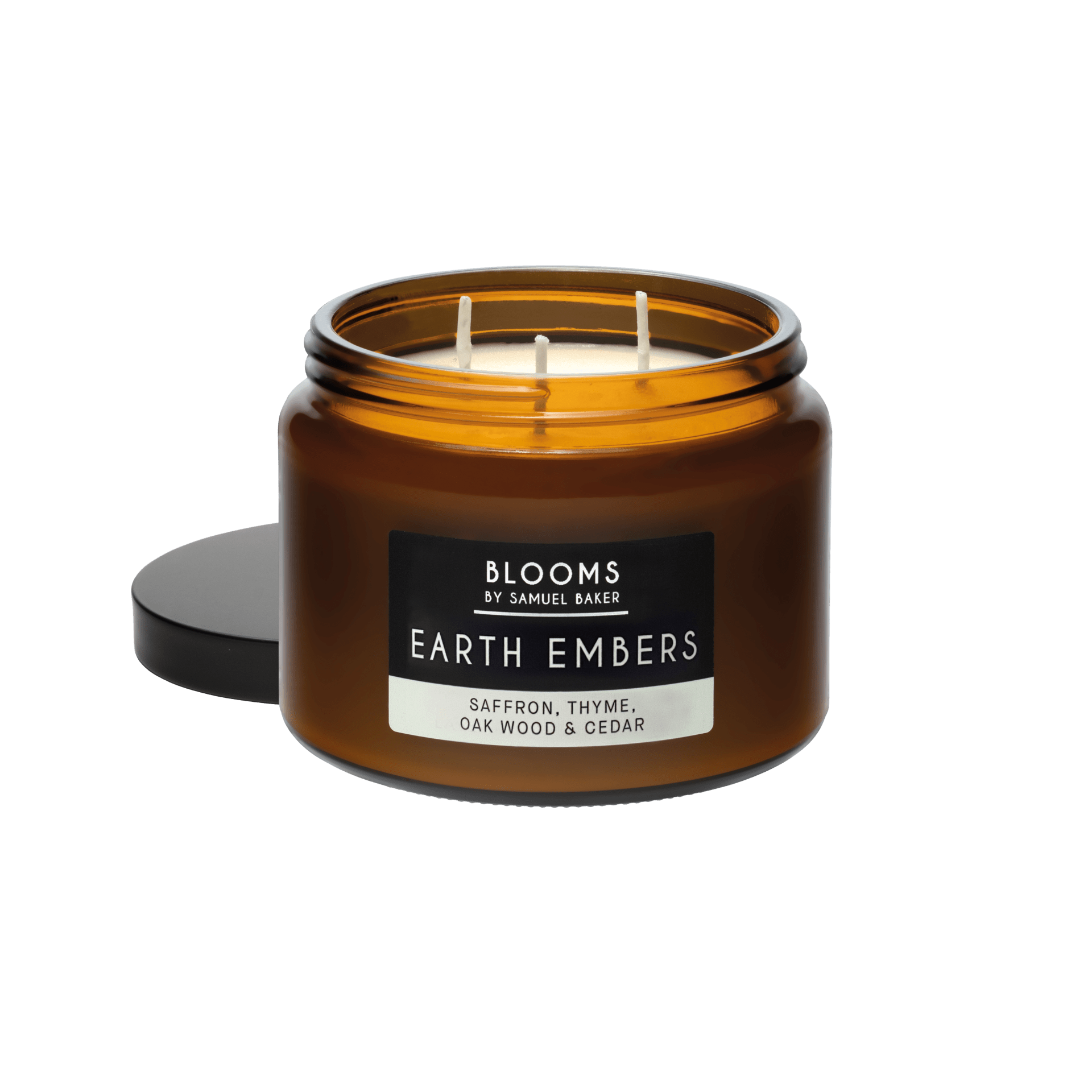 Earth Embers Candle 500ml - Blooms By Samuel Baker